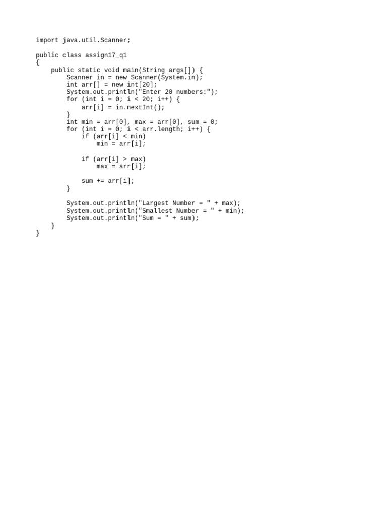 Assign17 q1 | PDF