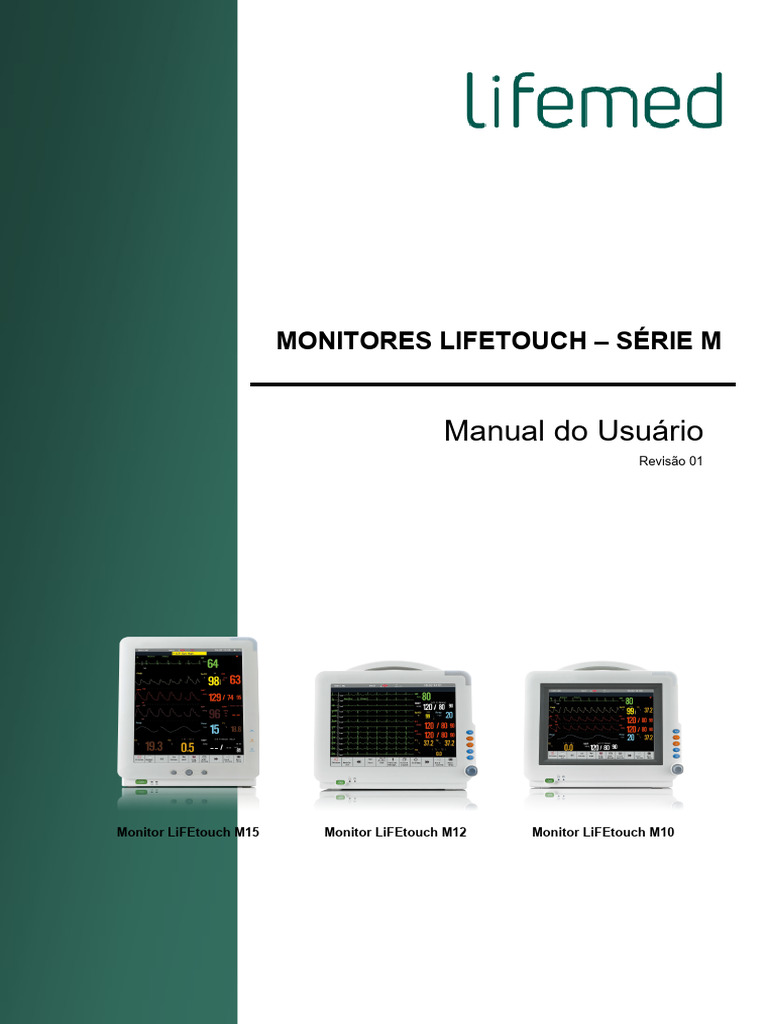 Monitor Mult M12 Lifemed PDF | PDF | Atalho de teclado | Monitor de ...