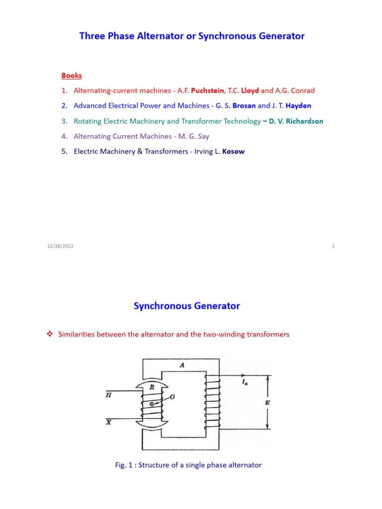 SM Presentation_2 | PDF | Inductor | Electric Generator