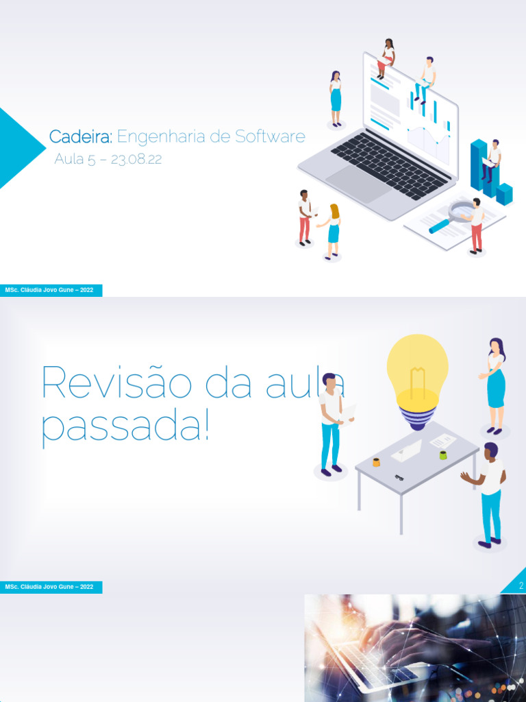 Aula_5(L)-ES-2022 | PDF | Engenharia de Software | Programas