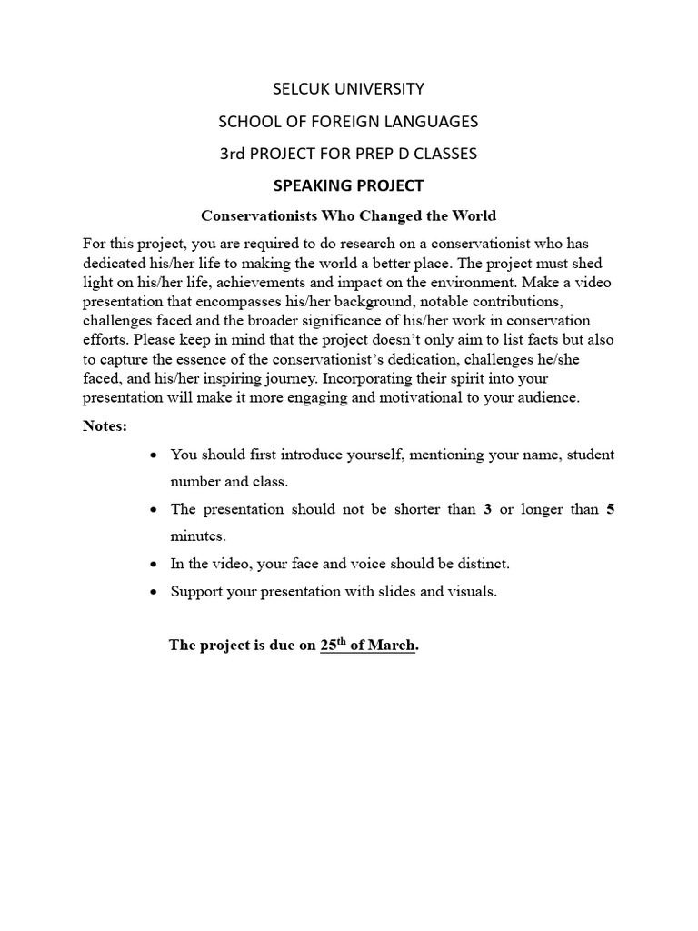 3rd Project | Download Free PDF | Conservation Movement | Cognition