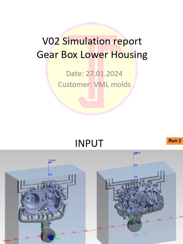 V02_Simulation Report _TSSPG091_Gear Box Lower Housing - VML Molds_27.01.2024 | PDF | Industrial ...