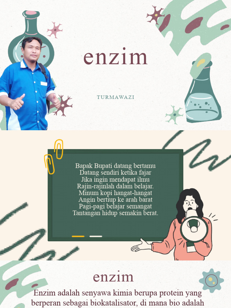 Mekanisme dan Sifat Enzim Biokatalisator | PDF