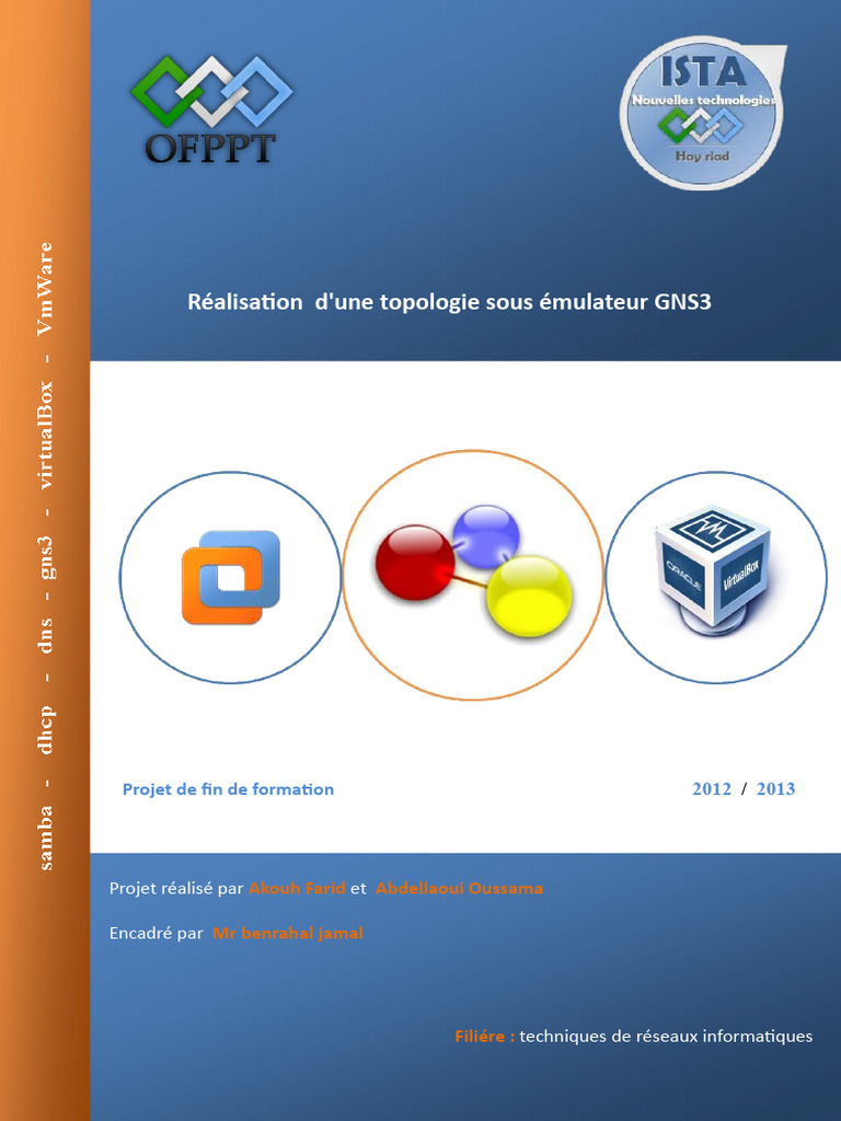 Projet Fin Formation gns3pdf PDF Free | PDF | VMware | Machine virtuelle
