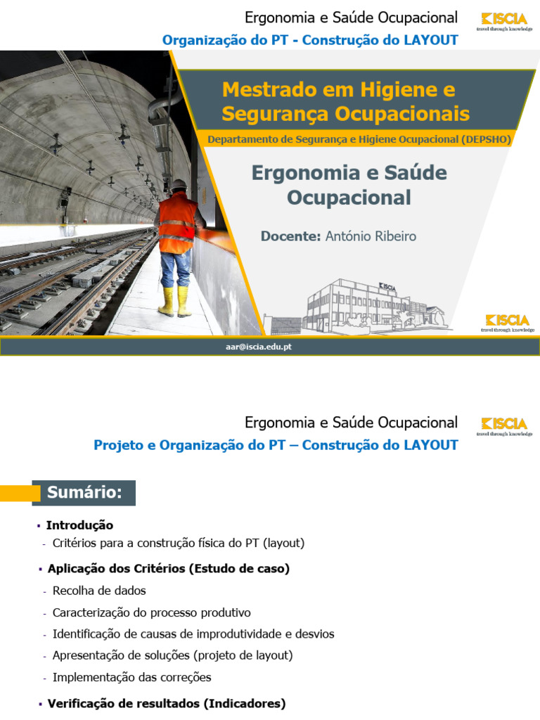 ISCIA - MHSO - ERGO 5 - ConcInterv - ConstrucaoLAYOUT-2023 | PDF | Fatores humanos e Ergonomia ...
