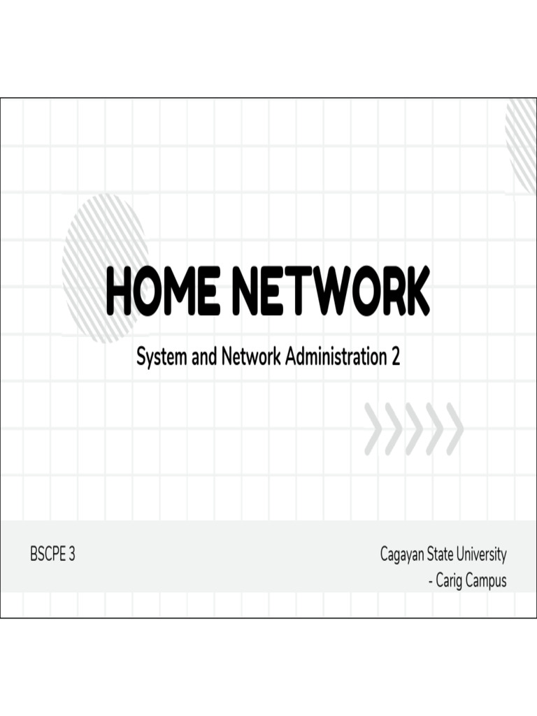 1 Home Networking | PDF | Wireless Lan | Computer Network
