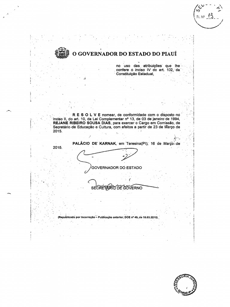 Documentos Secretária | PDF