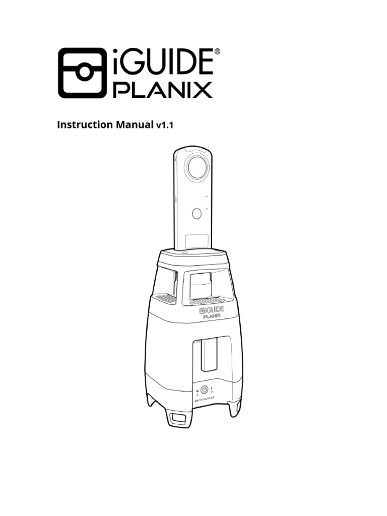 iGUIDE PLANIX Instruction Manual | PDF | Computer File | Wi Fi