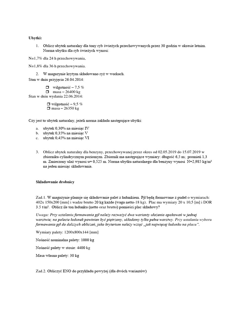 Zadania Dodatkowe 2023 Kolokwium 1 | PDF