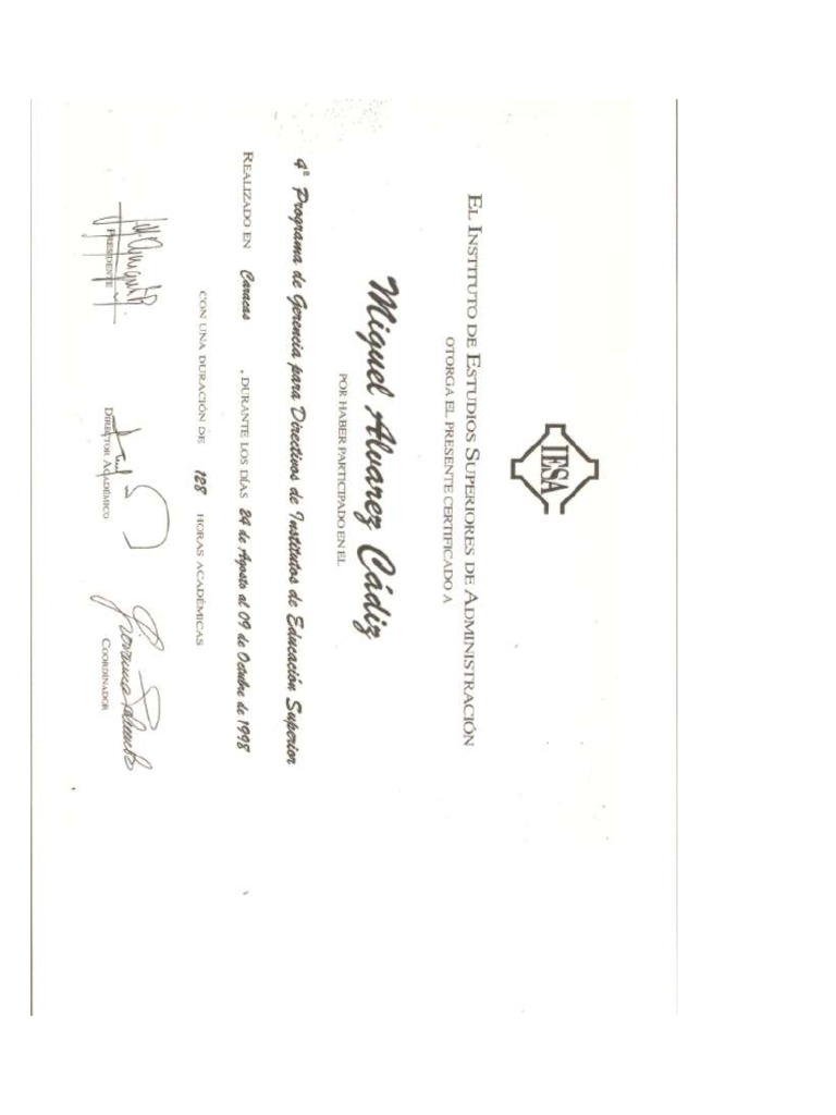 Programa Del Iesa | PDF