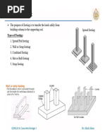 Foundation Design As Per Eurocode | PDF | Bending | Fracture