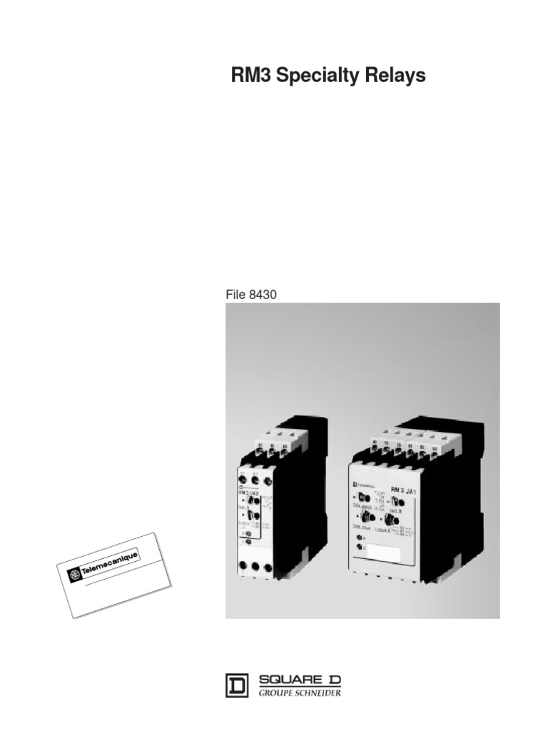 RM3JA112MW | PDF | Relay | Alternating Current