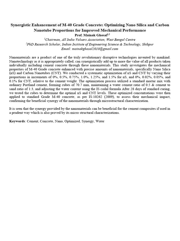 Full Paper | PDF | Young's Modulus | Concrete