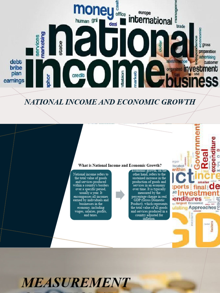 National Income and Economic Growth | PDF | Measures Of National Income ...