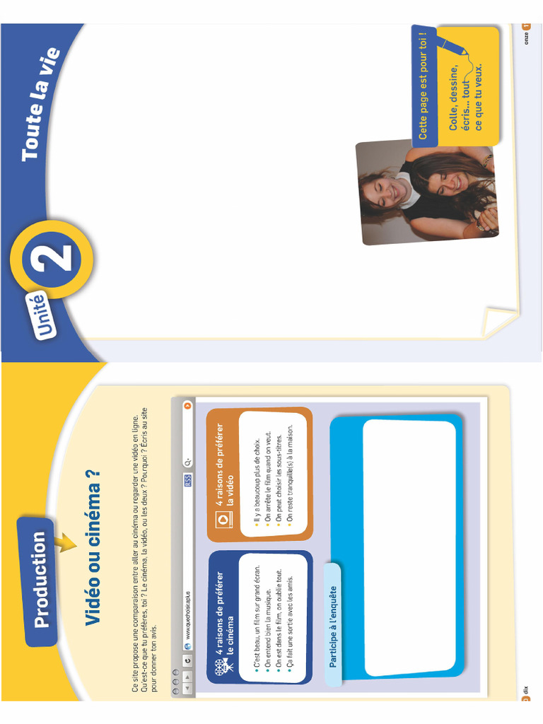 Aplus2 - Cahier Unité 2 | PDF