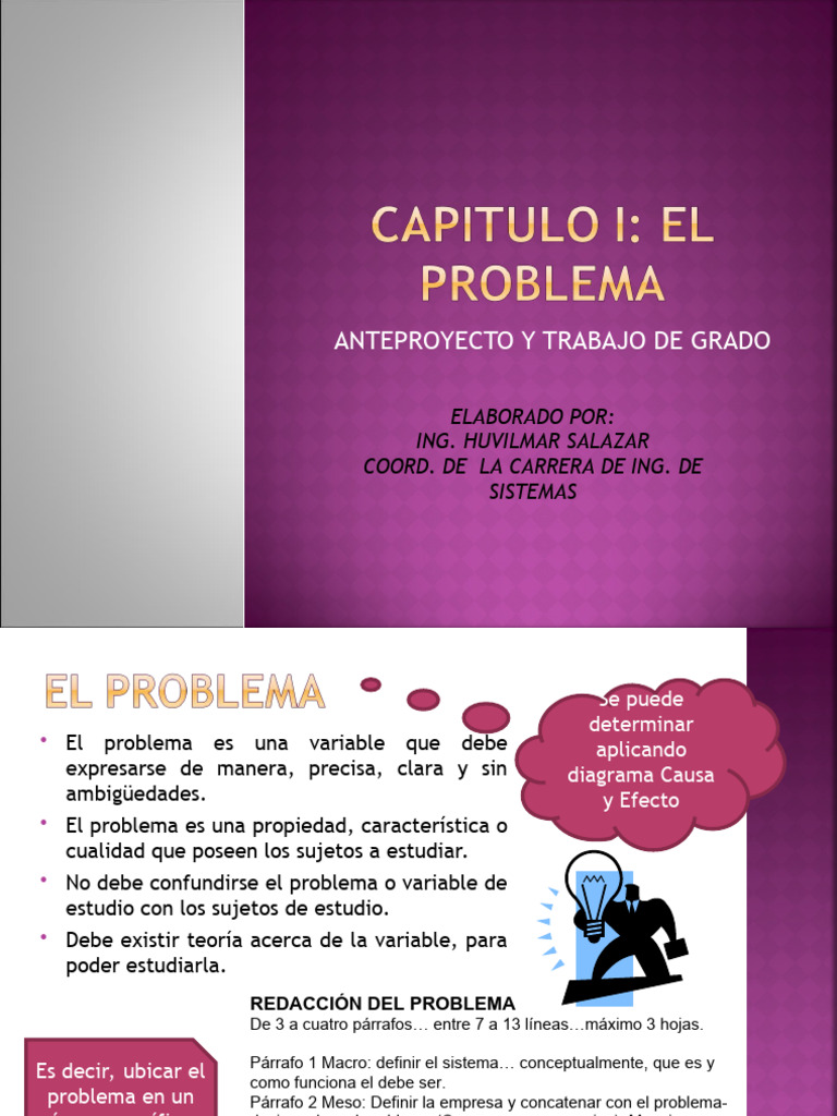CAPITULO I EL PROBLEMA | PDF | Calidad (comercial) | Business