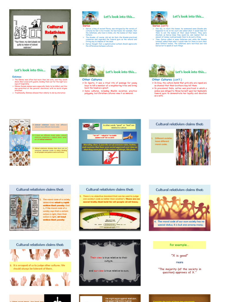 Topic 4 Culture in Moral Behavior | PDF | Relativism | Morality