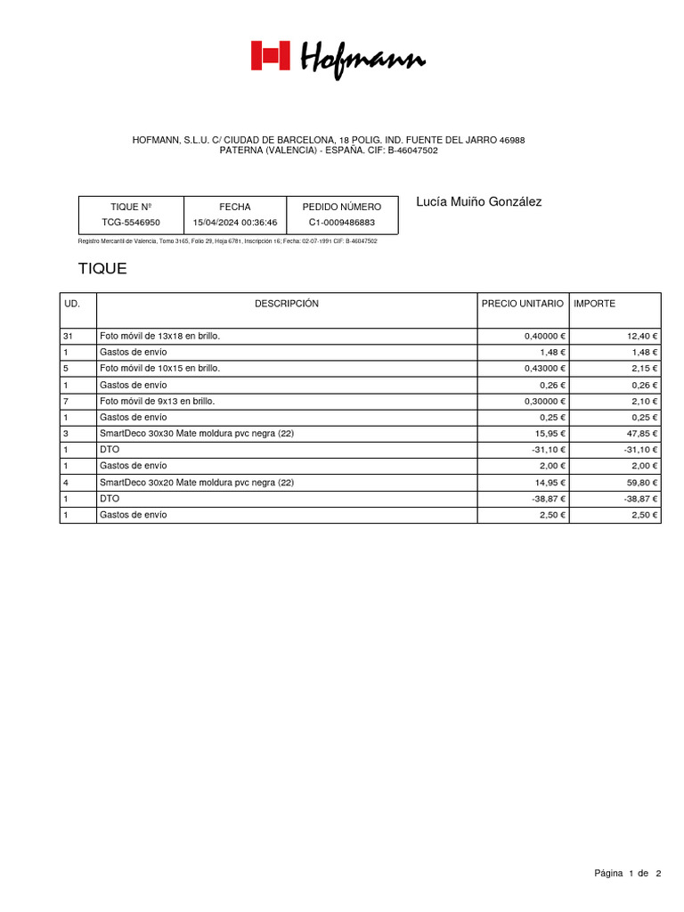 Tique: Lucía Muiño González | PDF