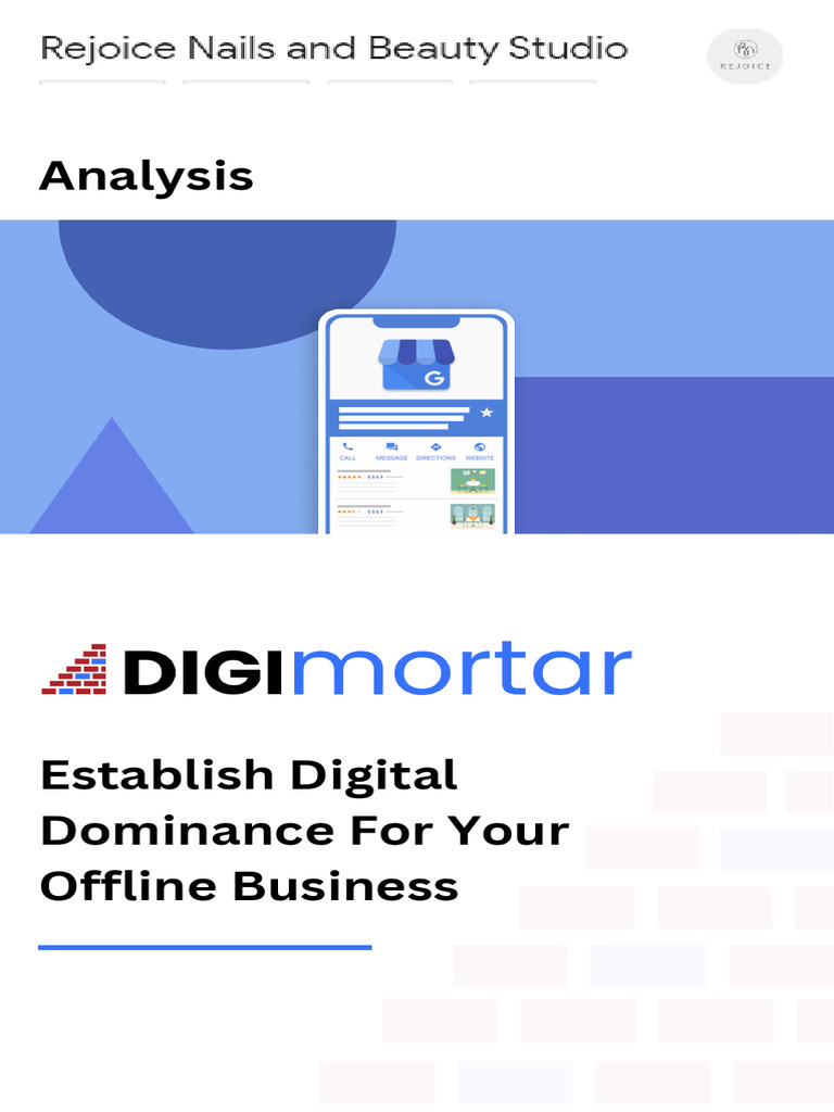 Rejoice Nails and Beauty Studio - Analysis | PDF