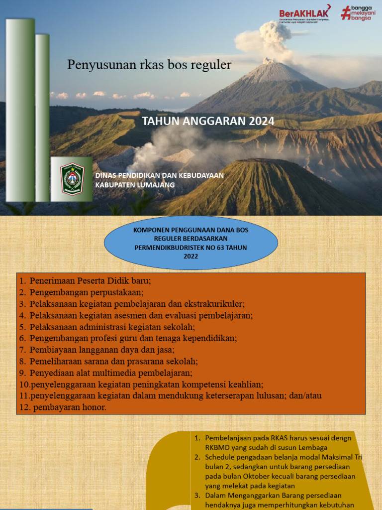 Panduan Penyusunan RKAS BOS 2024 | PDF