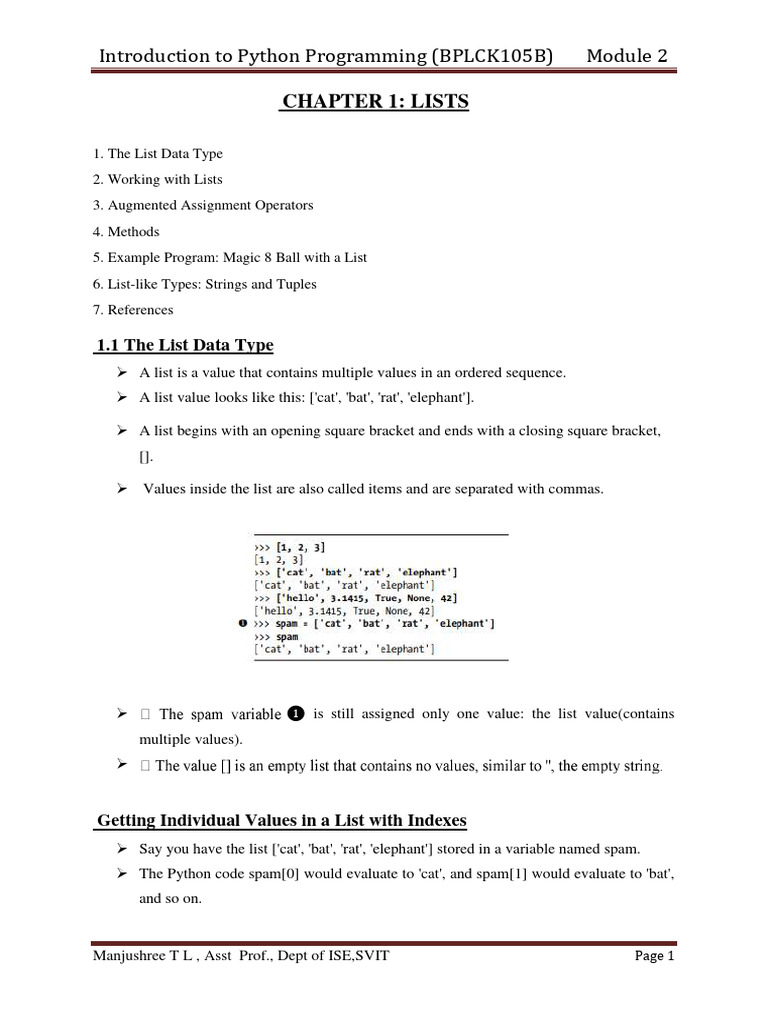 Module 2 Pythonn Pdf Parameter Computer Programming String Computer Science 