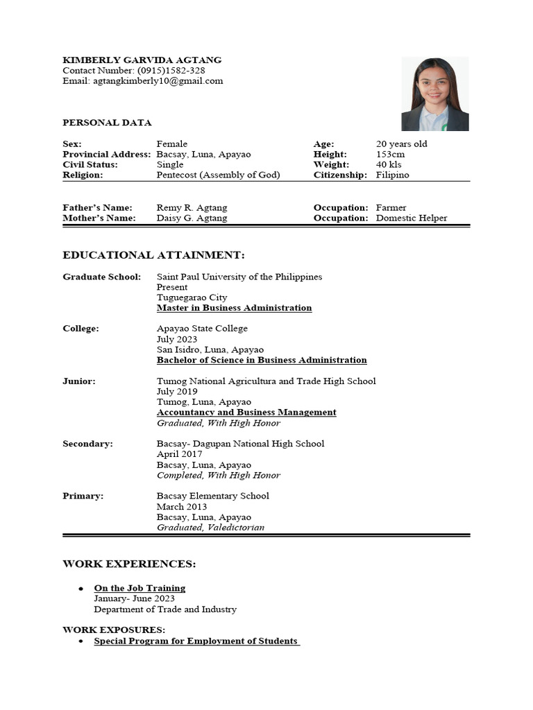 Final Resume | PDF | Business