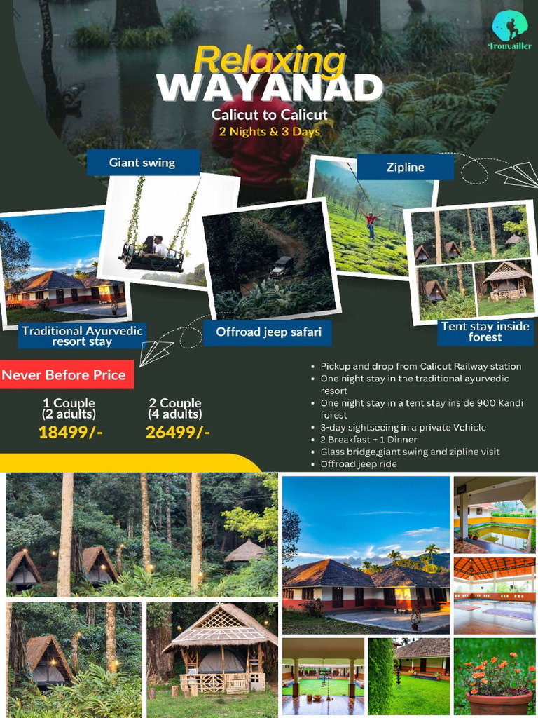 Wayanad Package Details | PDF