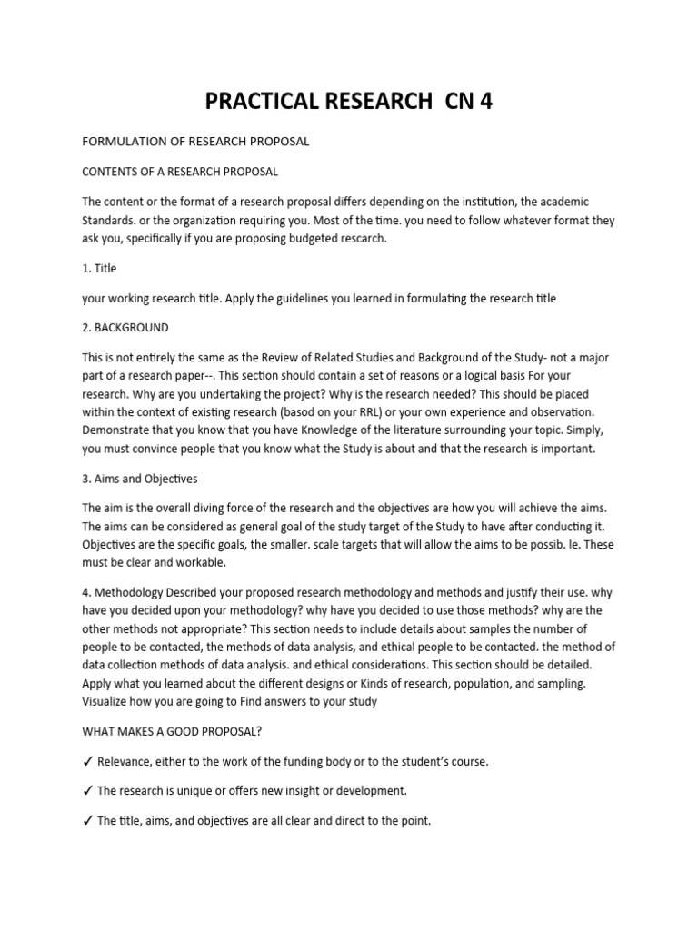 Research Proposal Guidelines and Tips | PDF | Methodology | Data