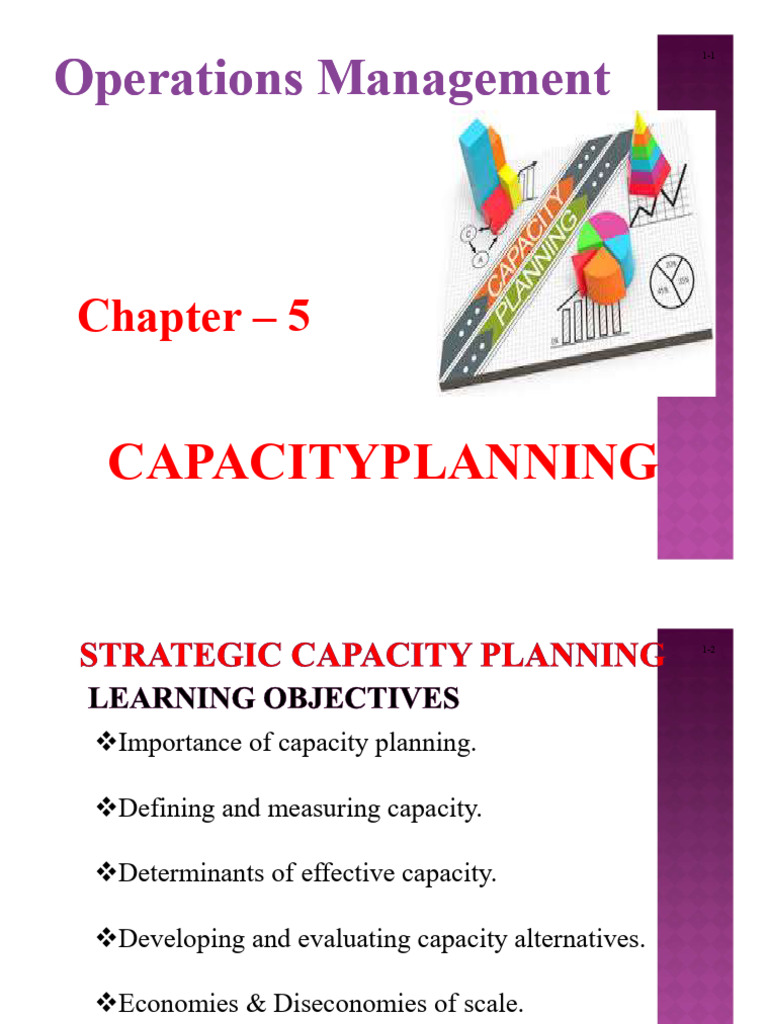 Capacity Planning | PDF | Outsourcing | Supply Chain