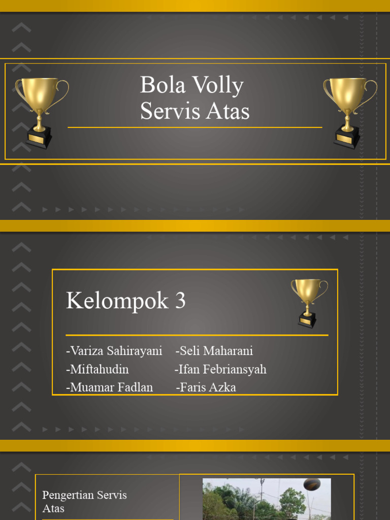 PPT Bola voli klp 3 | PDF