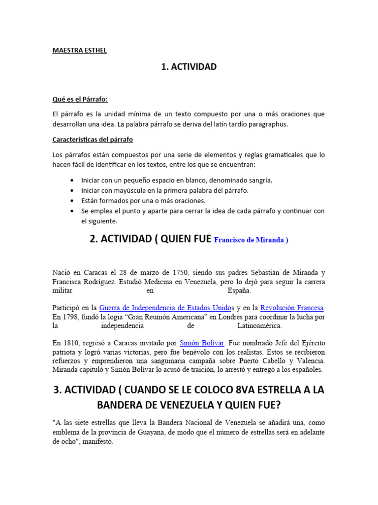 Maestra Esthel | PDF