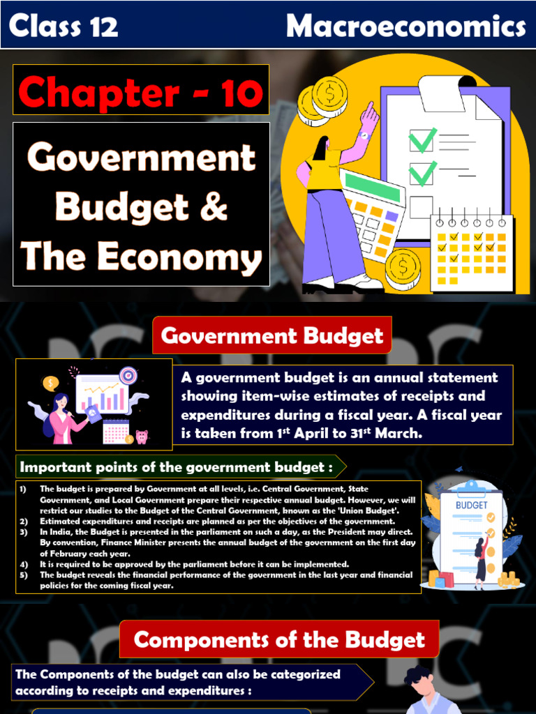 Government Budget and Economy | PDF | Taxes | Government Budget Balance