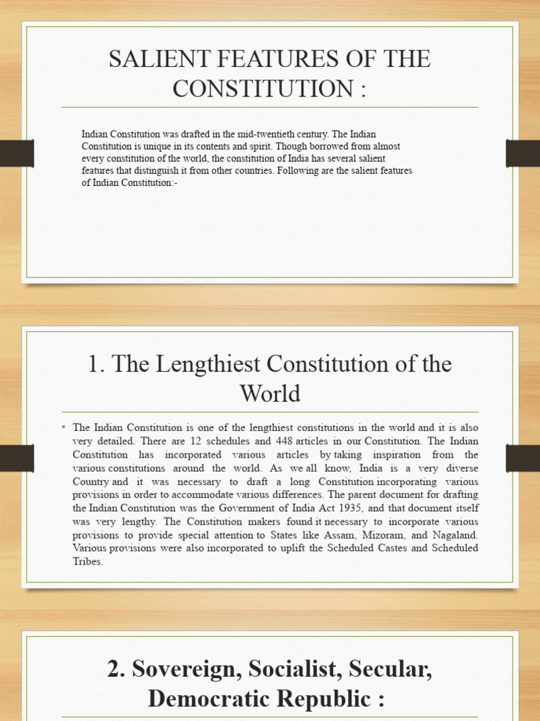 Features Consti 2 | PDF | Constitution | Political Law