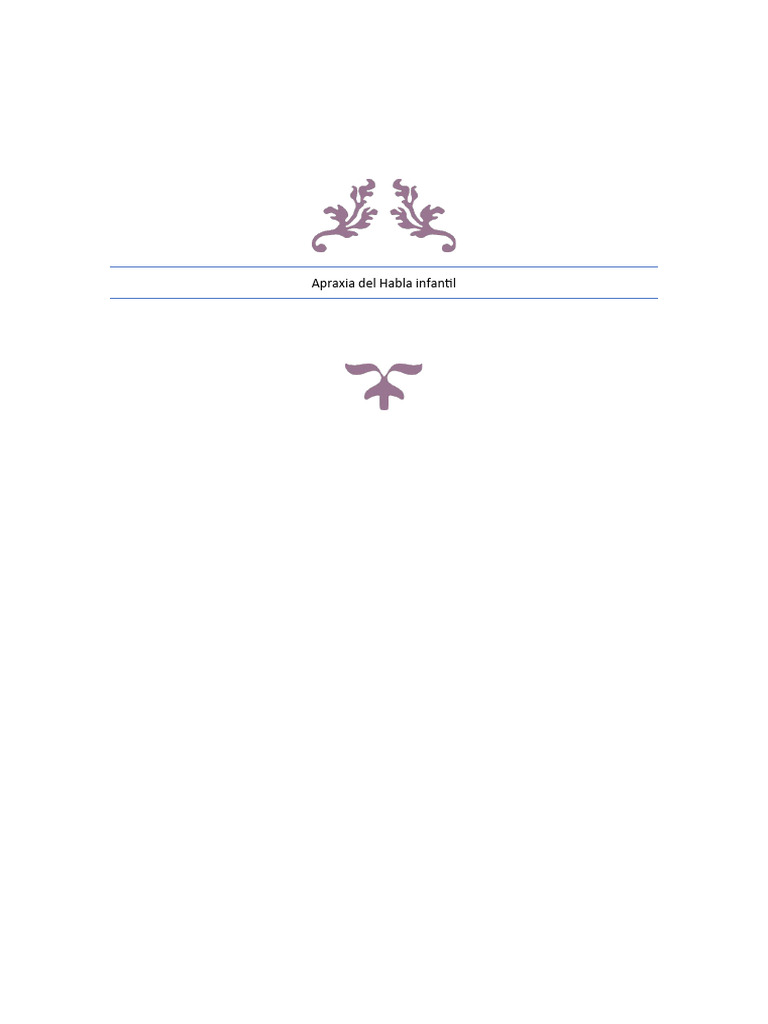 Apraxia Del Habla Infantil - 211209 - 163132 | PDF | Fonología ... Apraxia Del Habla Infantil - 211209 - 163132 | PDF | Fonología ...