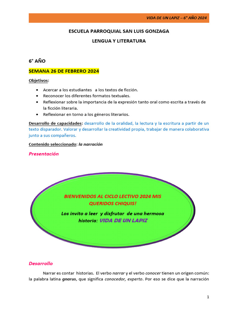 La Narraci-N - Formatos Textuales | PDF | Narración