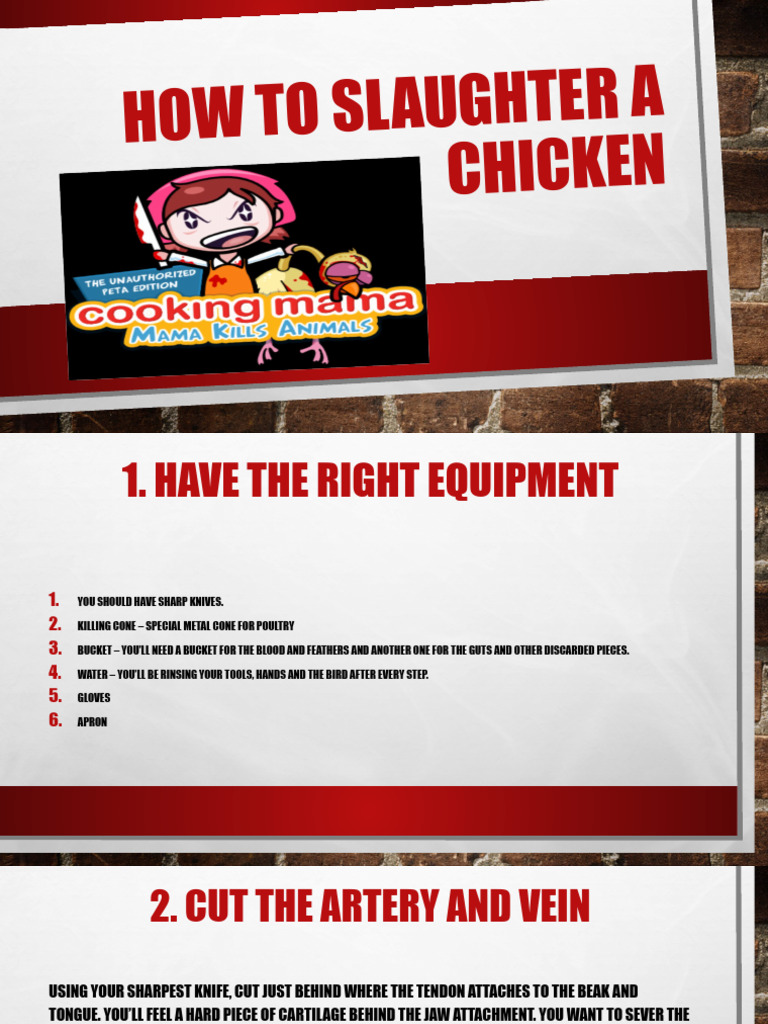 How To Slaughter A Chicken | PDF | Feather | Birds
