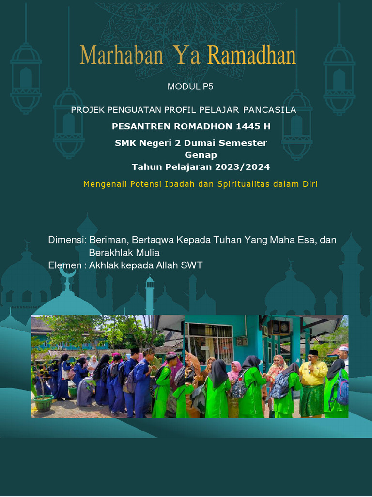 Modul Ramadhan untuk Pelajar SMK | PDF