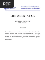 Life Orientation Grade 8 | PDF | Self Concept | Psychology