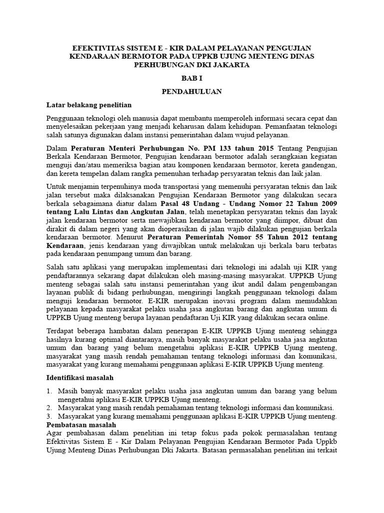 Materi Meeting PPT e - Kir | PDF