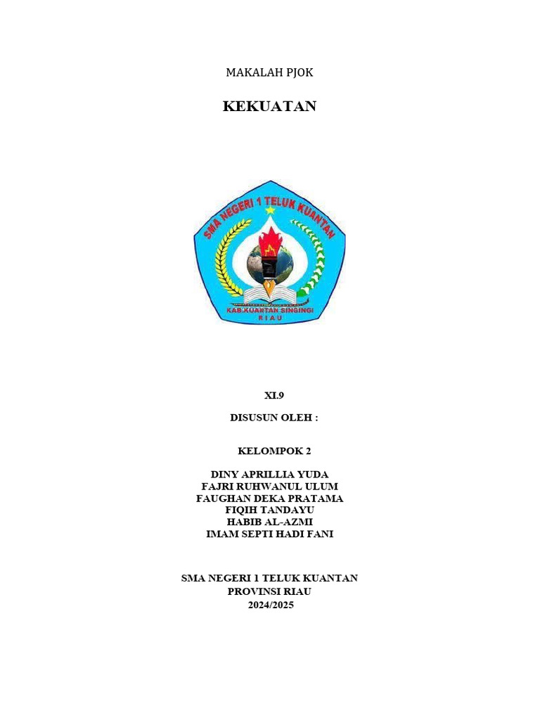 Makalah Pjok | PDF