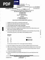 CSEC Agricultural Science P2 2021 | PDF