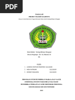 Makalah Model Pembelajaran Berbasis Project Based Learning (PJBL) | PDF