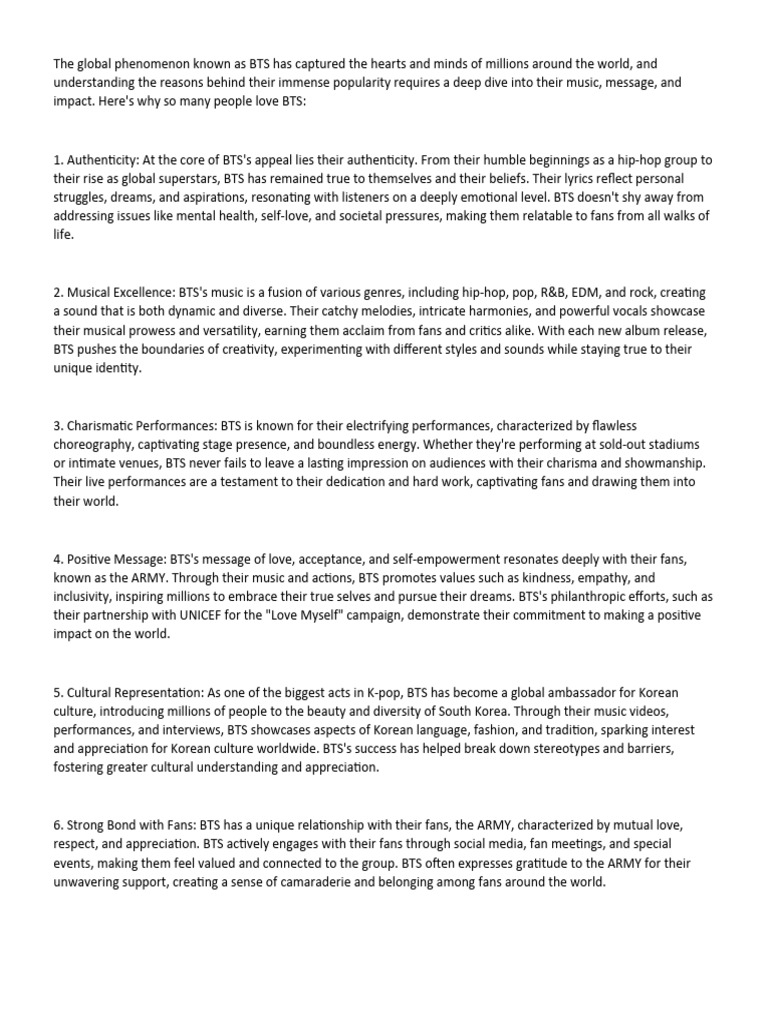 Army Loved Bts | PDF