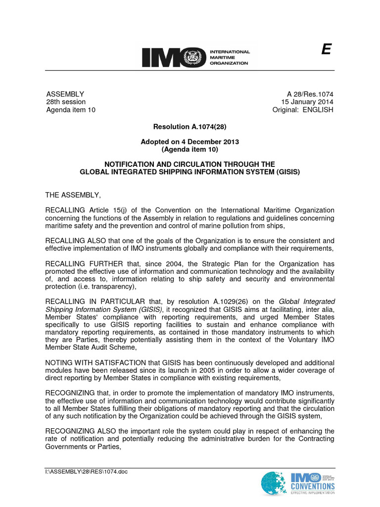 1074 | PDF | Regulatory Compliance