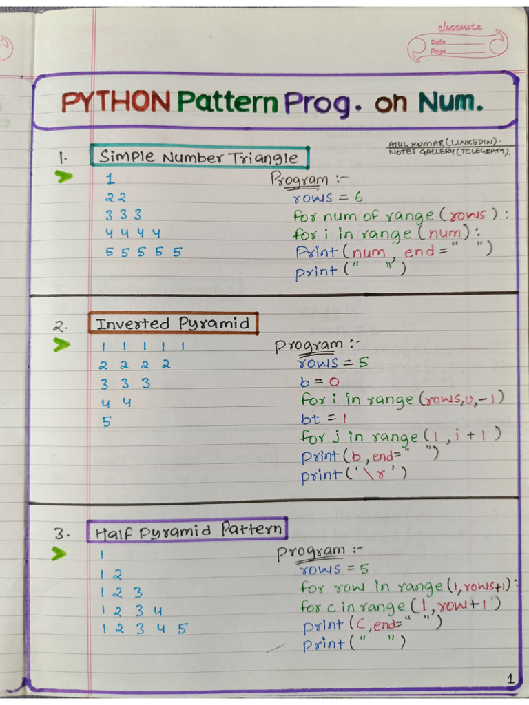 Python Programs | PDF