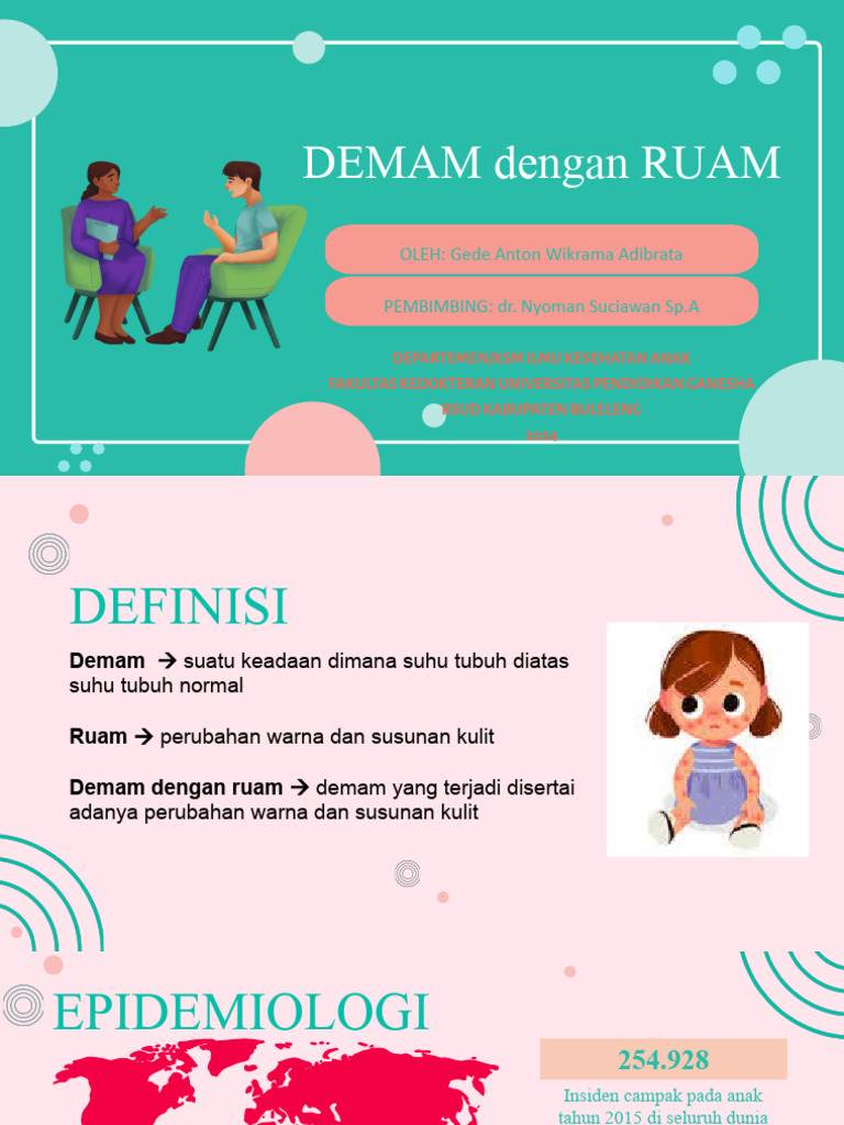 Demam Dengan Ruam - Gede Anton Wikrama Adibrata - 2348011040 | PDF