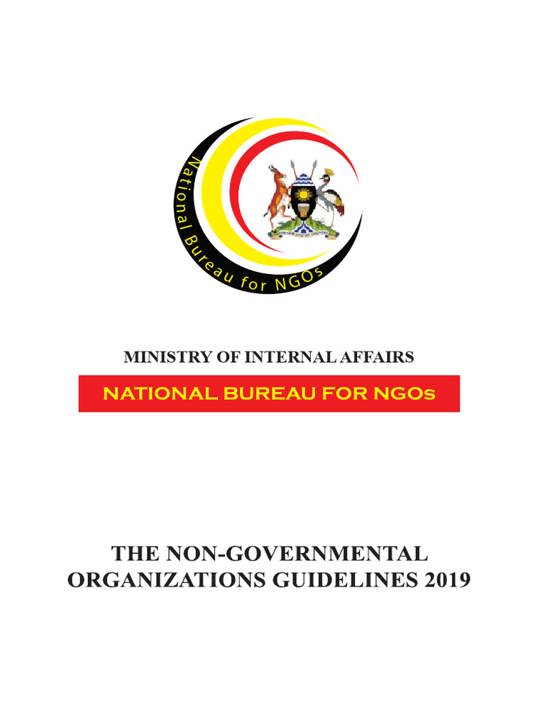 NGO Guidelines, 2019 | PDF | Non Governmental Organization | Identity ...