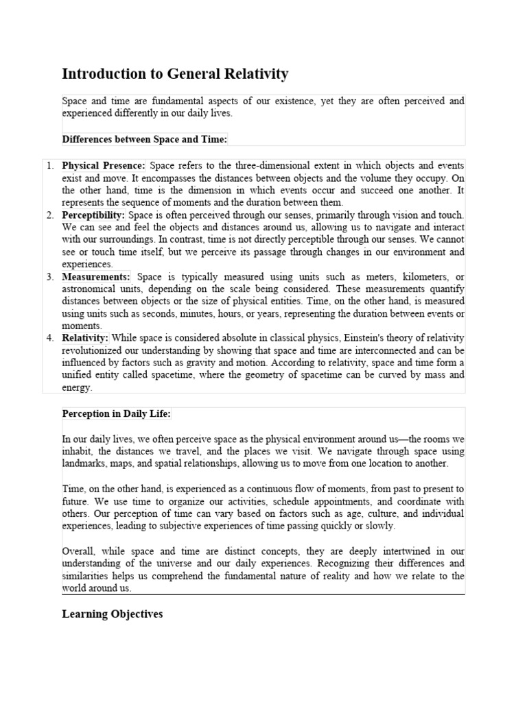 Lecture-in-Relativity | PDF | Black Hole | General Relativity