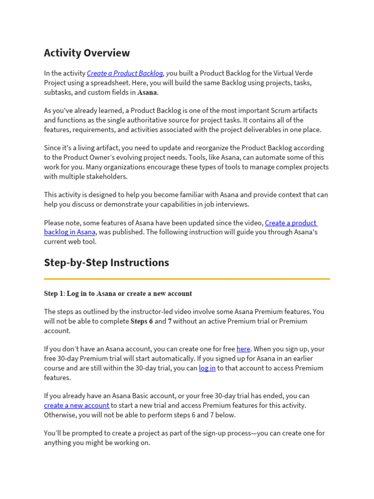 Activity02 BuildProductBacklog UsingAnasa | PDF | Information Technology | Software