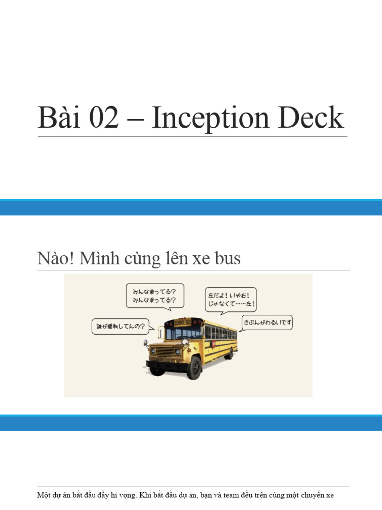 Bài 02 - Scrum - Inception Deck | PDF